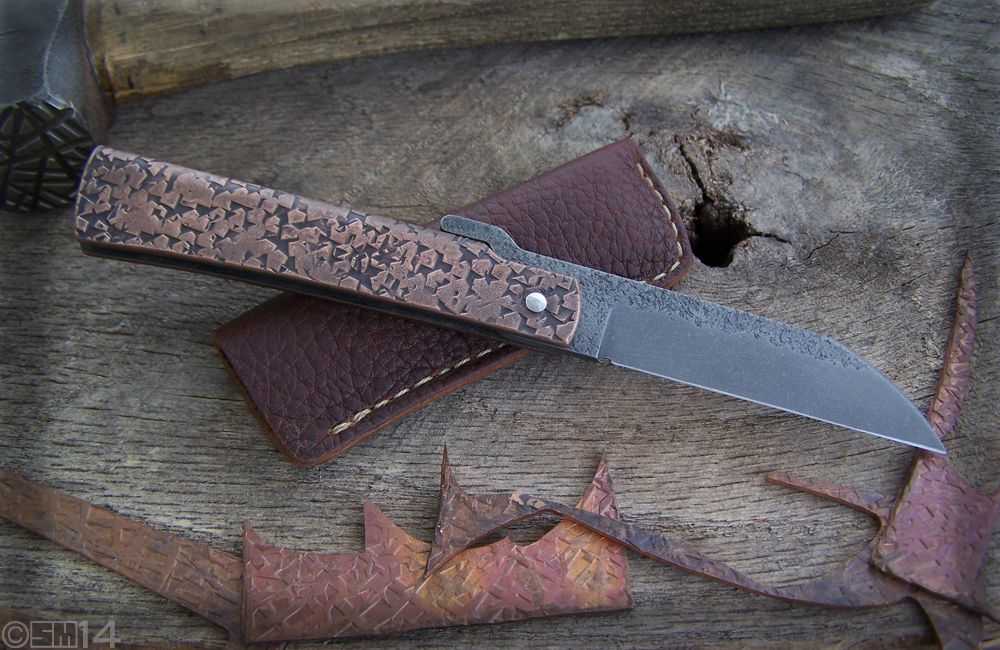 2 Higonokami / Friction Folders - 1084 and Copper | BladeForums.com