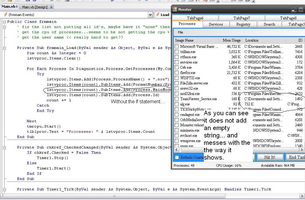 VS 2008 [RESOLVED]proc.MainModule.FileName has repeated file path.-VBForums