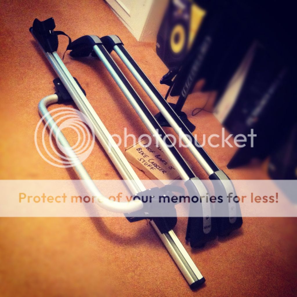 Two roof bars and one Bike holder for R56 Mini | MiniTorque.com