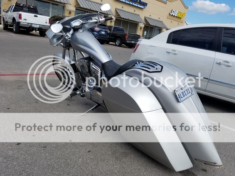 VN Customs Bagger Kit Installed | Page 4 | Honda Fury Forums: